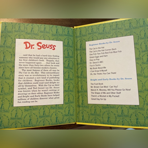 Other | Dr Seusss The Cats Quizzer Like New No Longer In Print | Poshmark